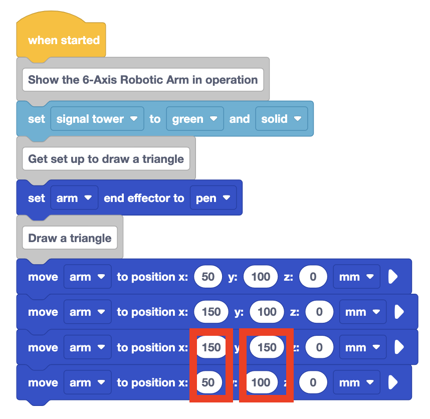Unit 5 Coding Shapes Lesson 2 Drawing A Triangle Vex Education